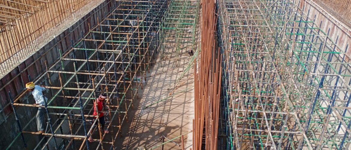 Wharf construction – Sai Kripa Telcom & Construction Private Limited